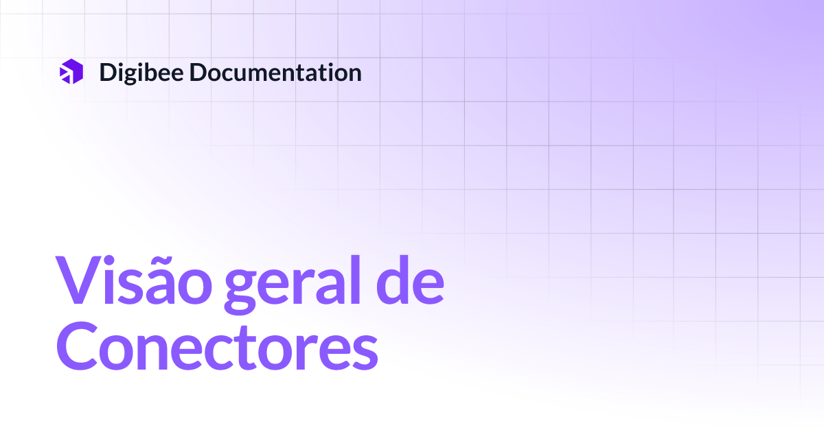 Visão geral de Conectores | Connectors & Triggers | Digibee Documentation