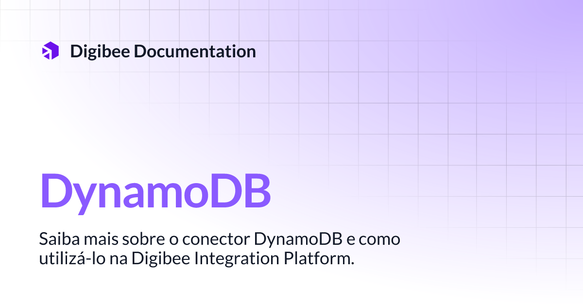 DynamoDB | Digibee Documentation