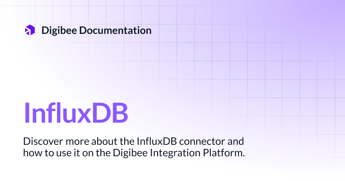 InfluxDB | Digibee Documentation