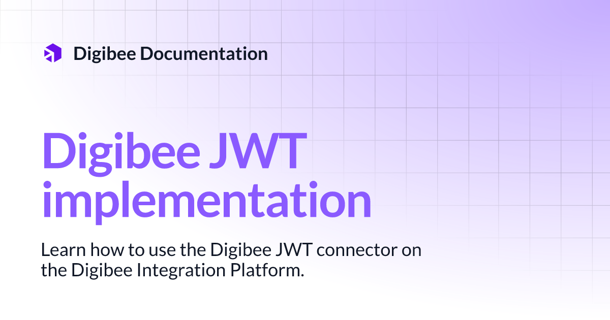 Digibee JWT implementation | Digibee Documentation