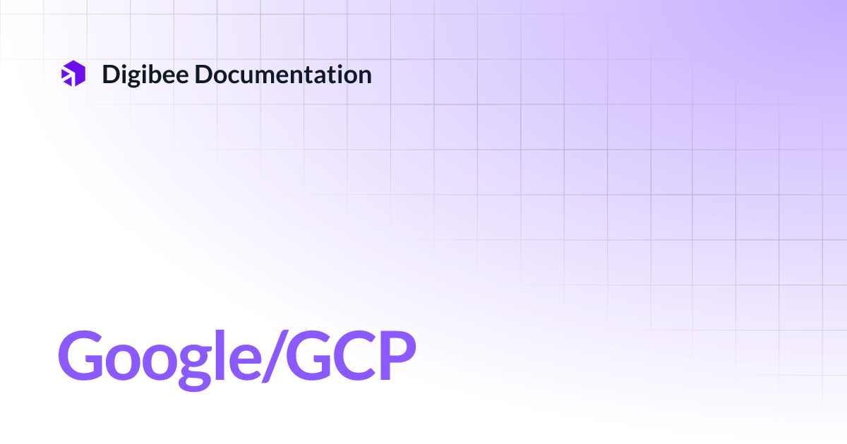 Google/GCP | Connectors & Triggers | Digibee Documentation