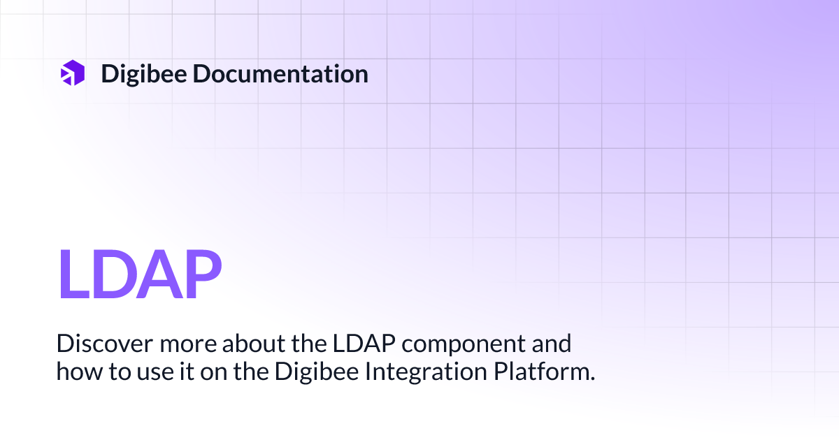 LDAP | Connectors & Triggers | Digibee Documentation