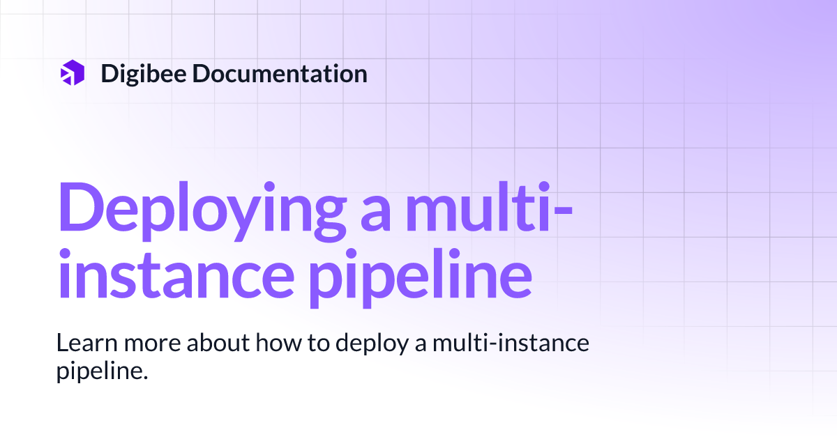 Deploying A Multi Instance Pipeline Digibee Documentation