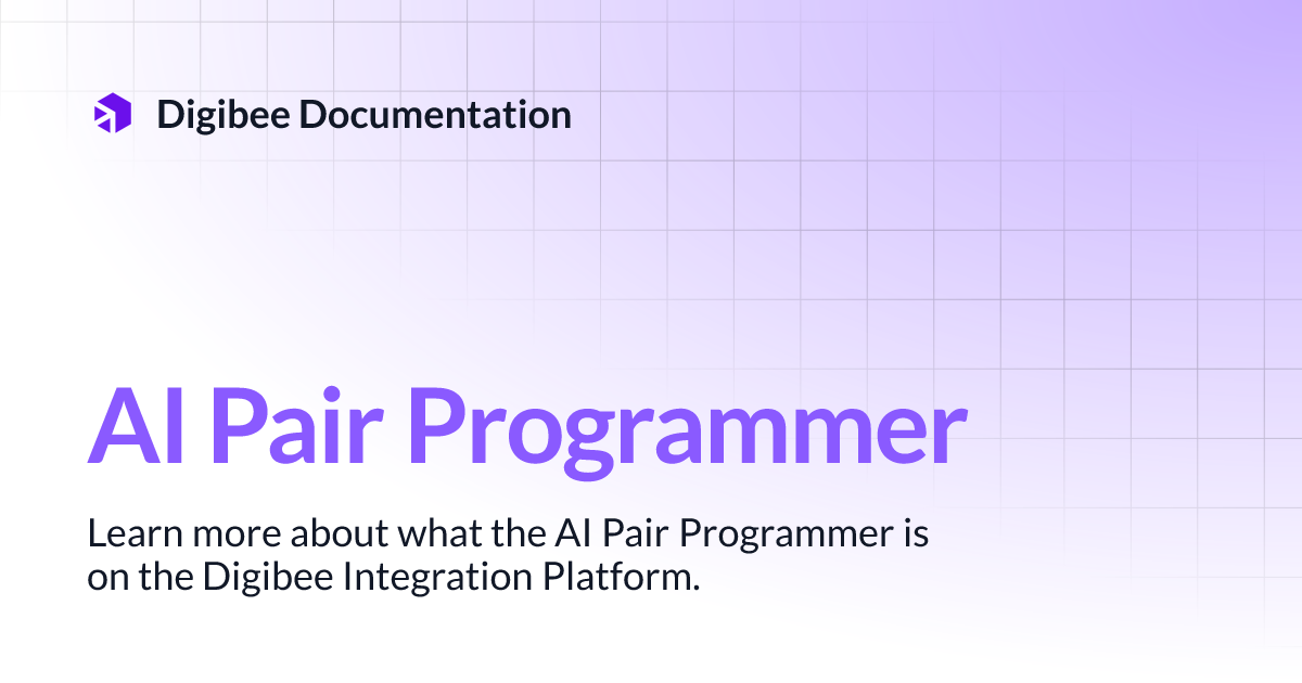 AI Pair Programmer | Digibee Documentation