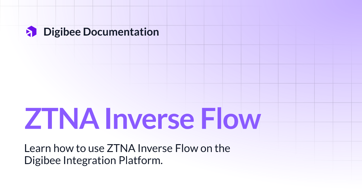 ZTNA Inverse Flow | Digibee Documentation