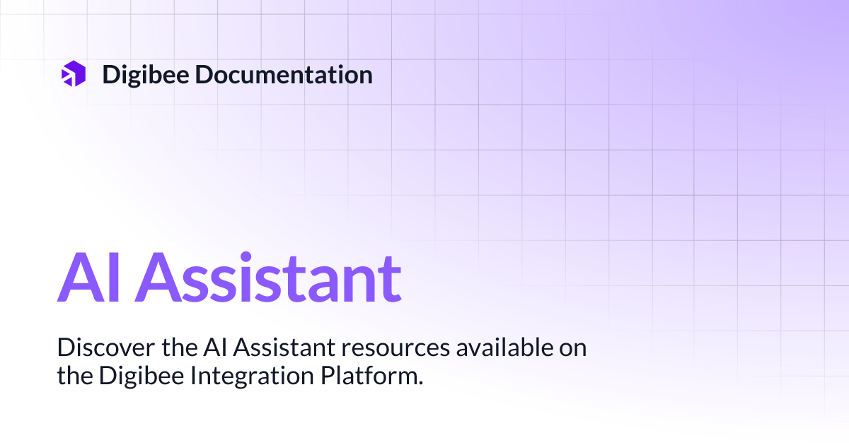 AI Assistant | Digibee Documentation